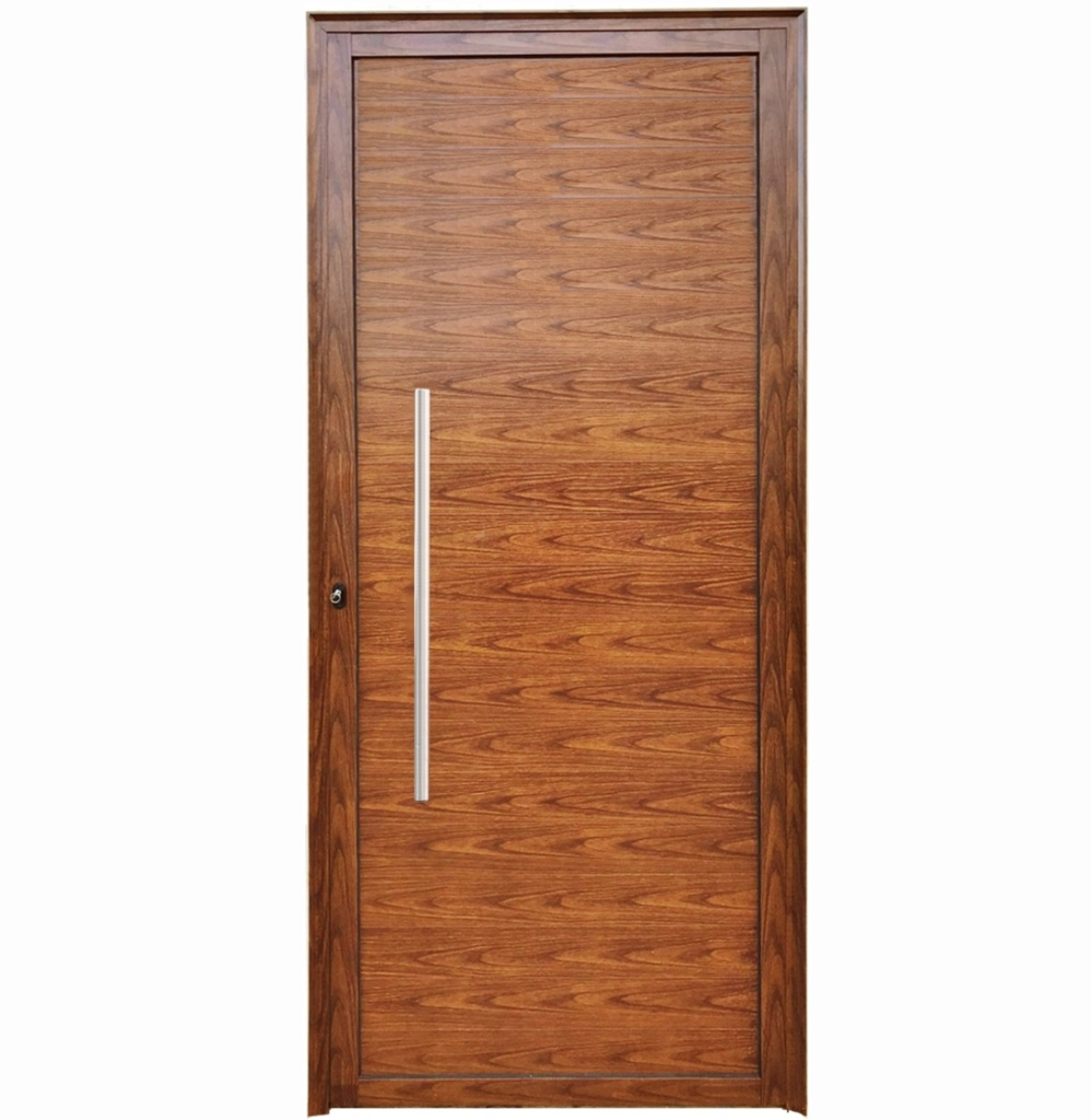Porta Lambril Efeito Madeira com Puxador